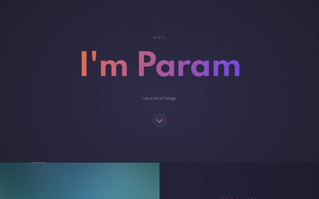 Param's Portfolio